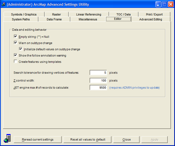 Reclaiming the Classic ArcMap Editor Toolbar