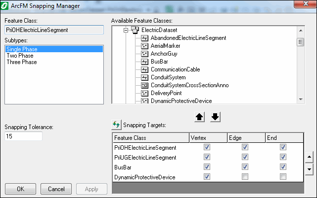 How To - ArcFM - Verify that ArcFM Defined Snapping Rules are used when ...