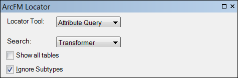 FAQ - ArcFM - Working with Default Subtypes When Using the ArcFM Locator Tool