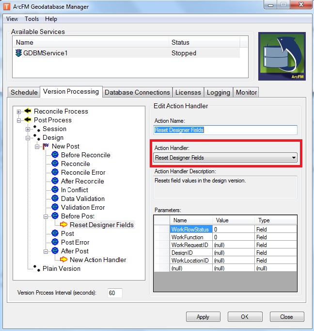 How-To - Geodatabase Manager - Configuring GDBM to Update Designer ...