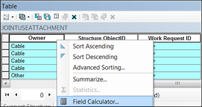 FAQ - ArcFM - Performing a Mass Update to Related Records