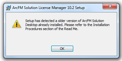 FAQ - ArcFM - ArcFM License Manager 10.2 Installation and Compatibility