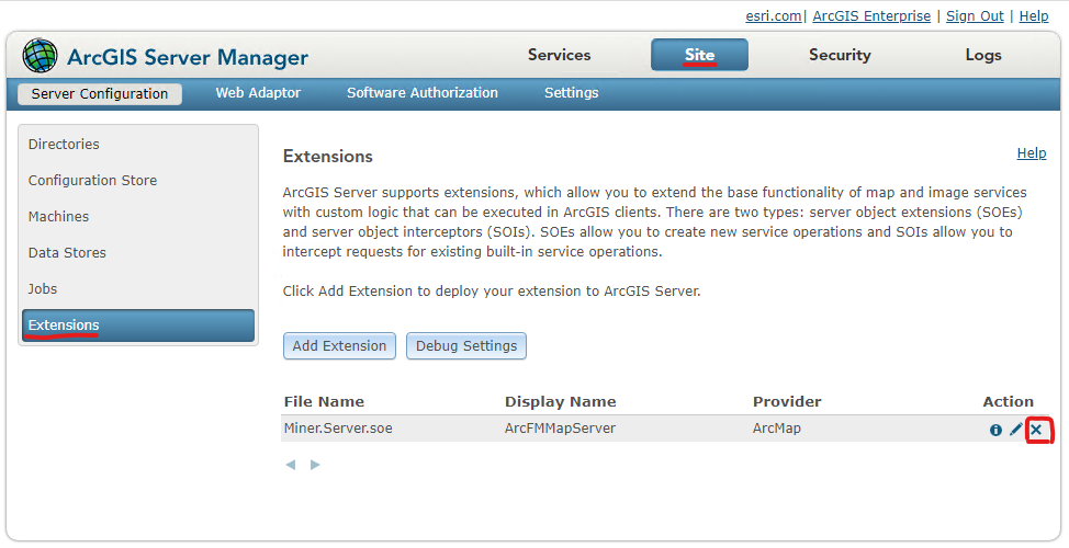 How-To - Wavepoint - Reset the ArcFM Server SOE